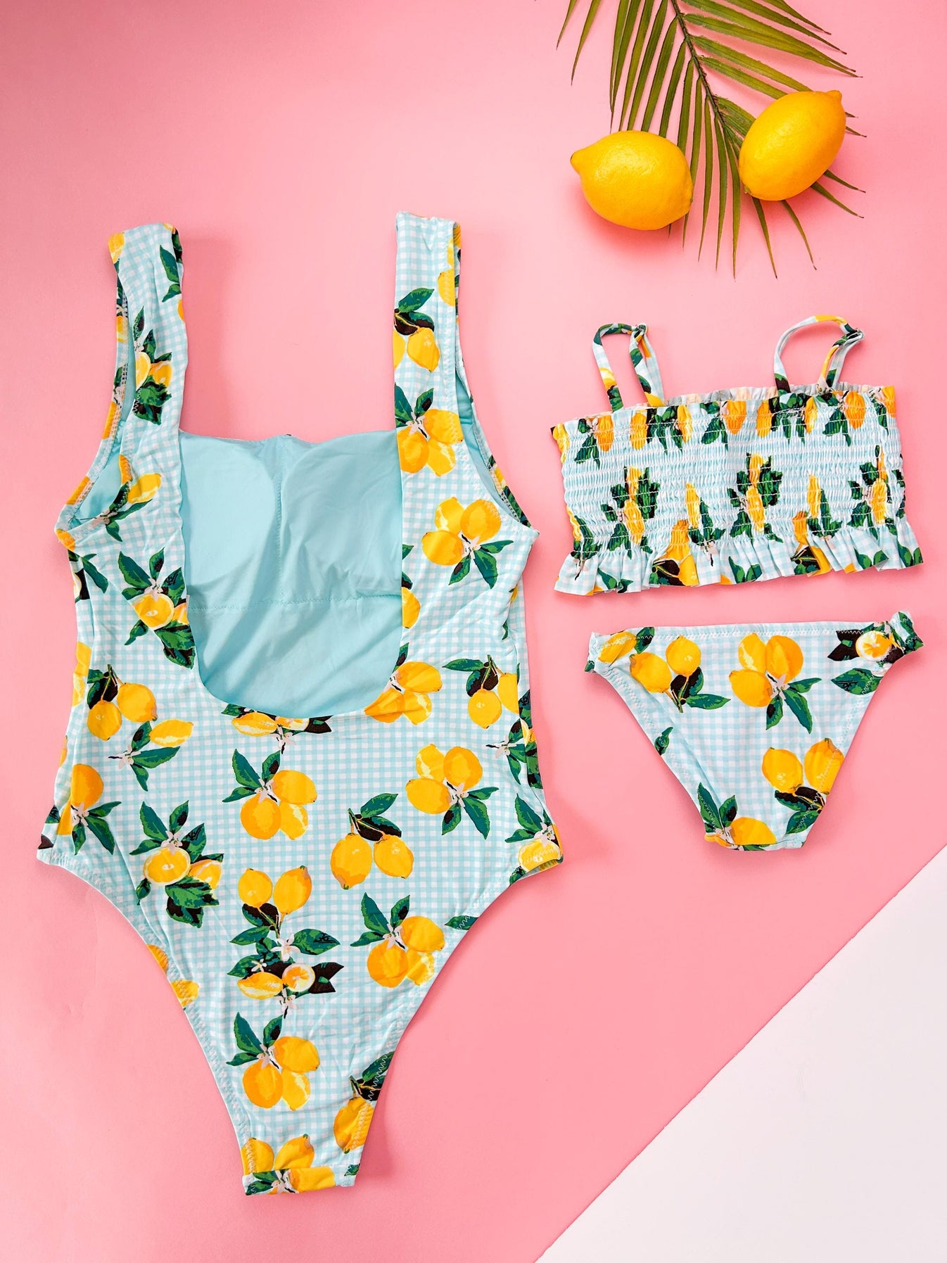 Lemon Mommy & me Swimsuits, One-piece Mom Swimsuit