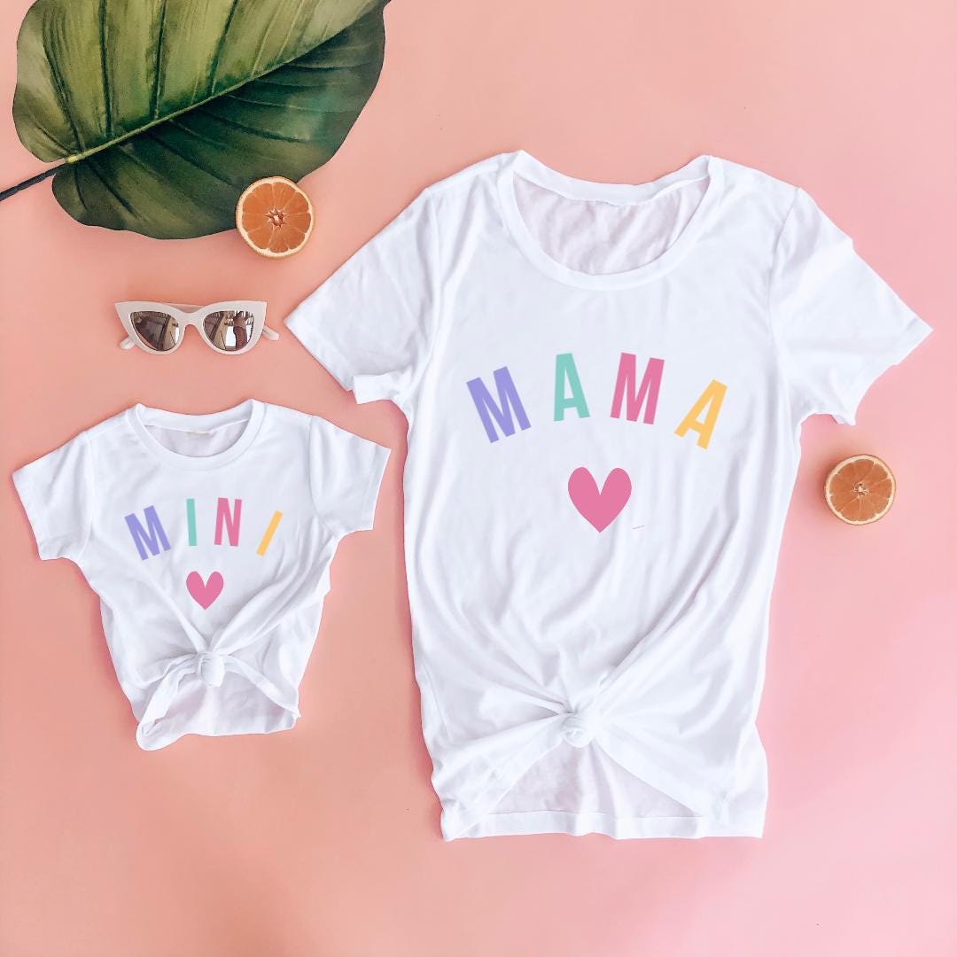 Mama and Mini Matching Shirts