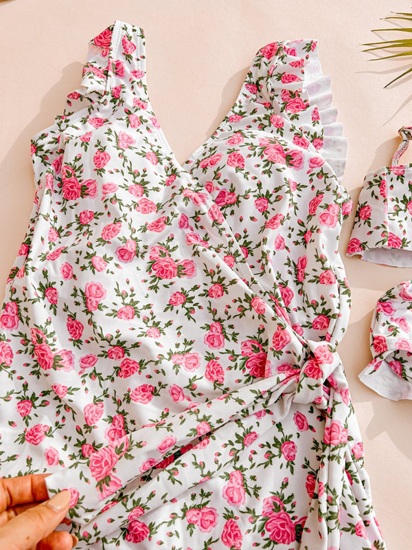 Floral Mini Me Mommy & Me Swimsuit | Cute & Matching